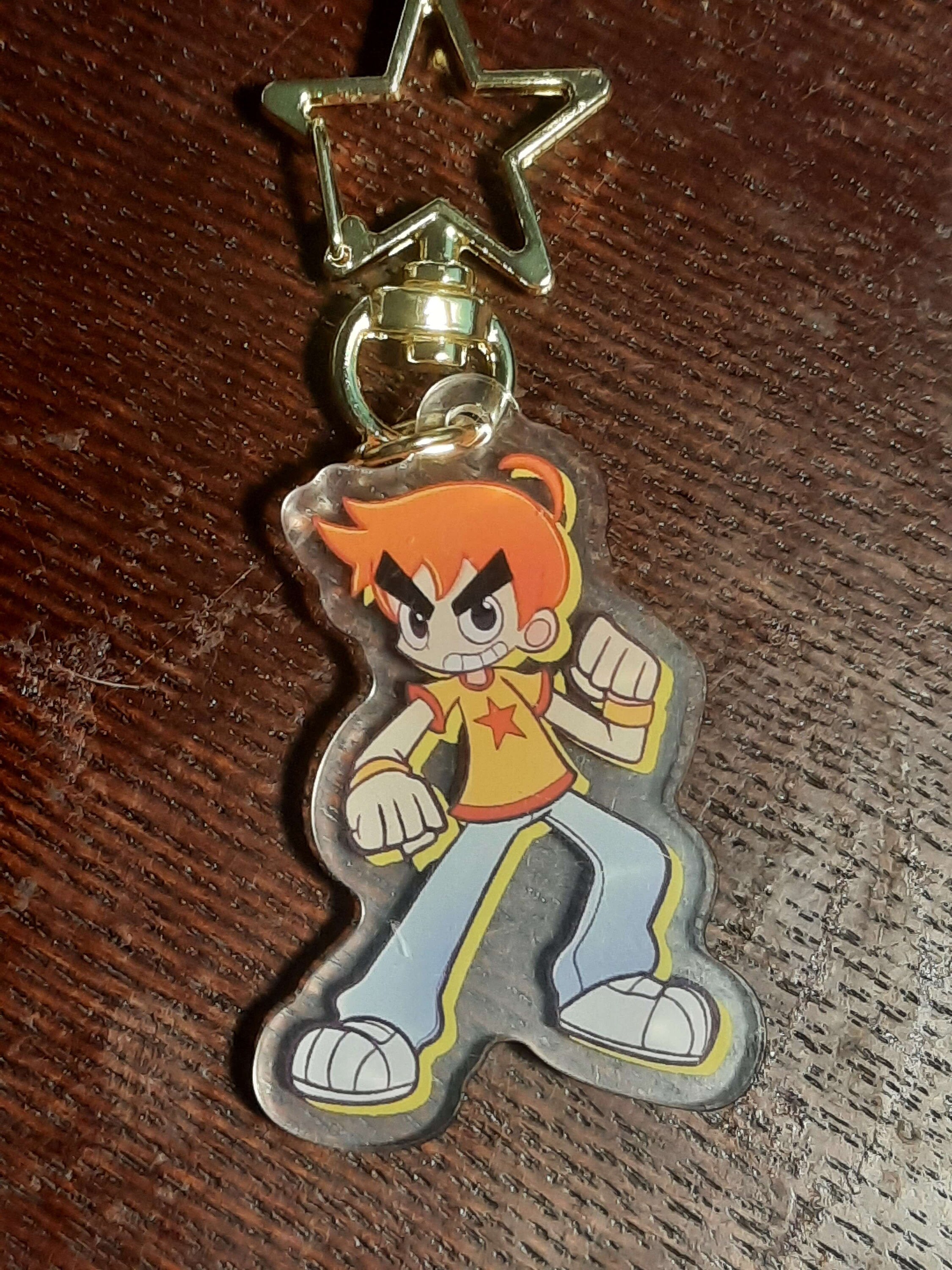 Scott Pilgrim/ramona Flowers Puyo Puyo Acrylic Keychain - Etsy