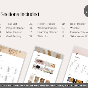 Beige Aesthetic Notion Template, Beige Notion Planner, Life Dashboard, Digital Planner ...