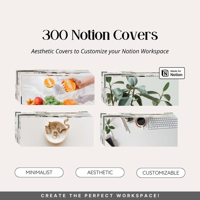 Notion Banner Templates - Etsy