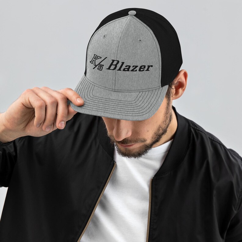 K5 Blazer Hat: 1969-1972 Chevy Fender Emblem Embroidered Trucker ...