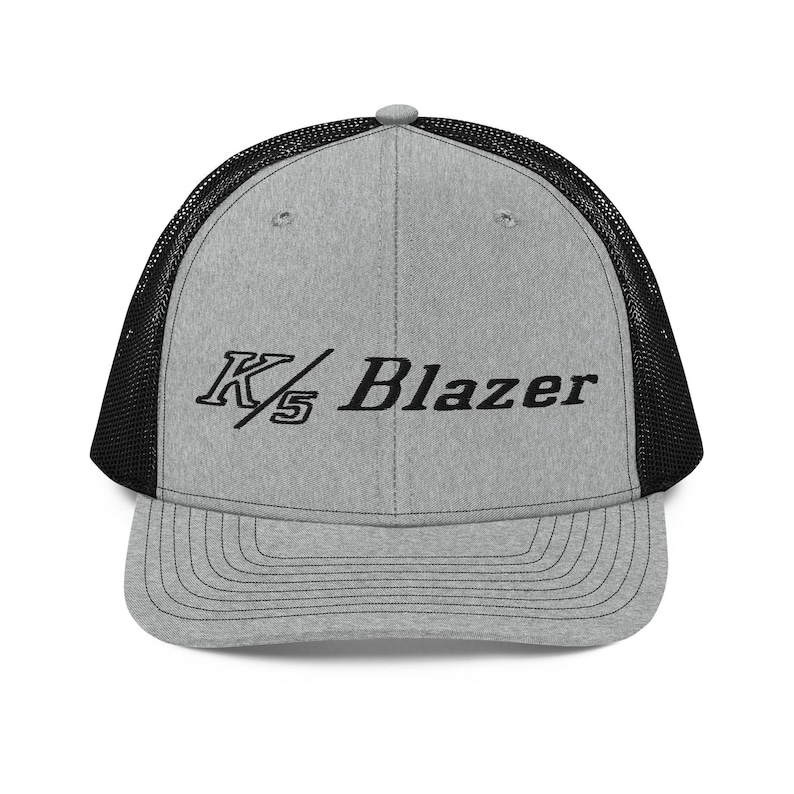 K5 Blazer Hat: 1969-1972 Chevy Fender Emblem Embroidered Trucker ...