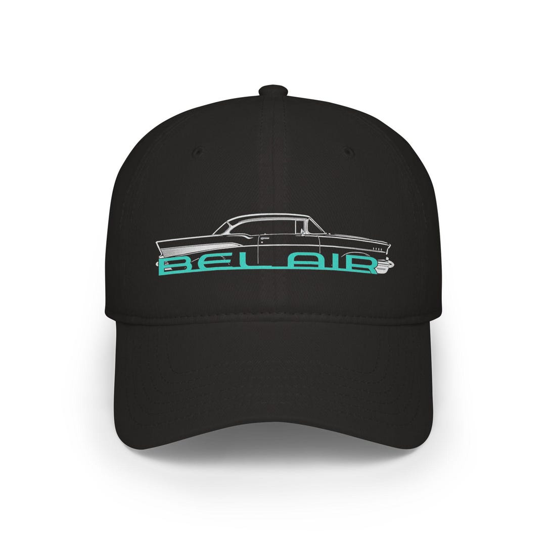 Bel Air Badge Hat 1957 Chevy Silhouette Classic Car Vintage American ...