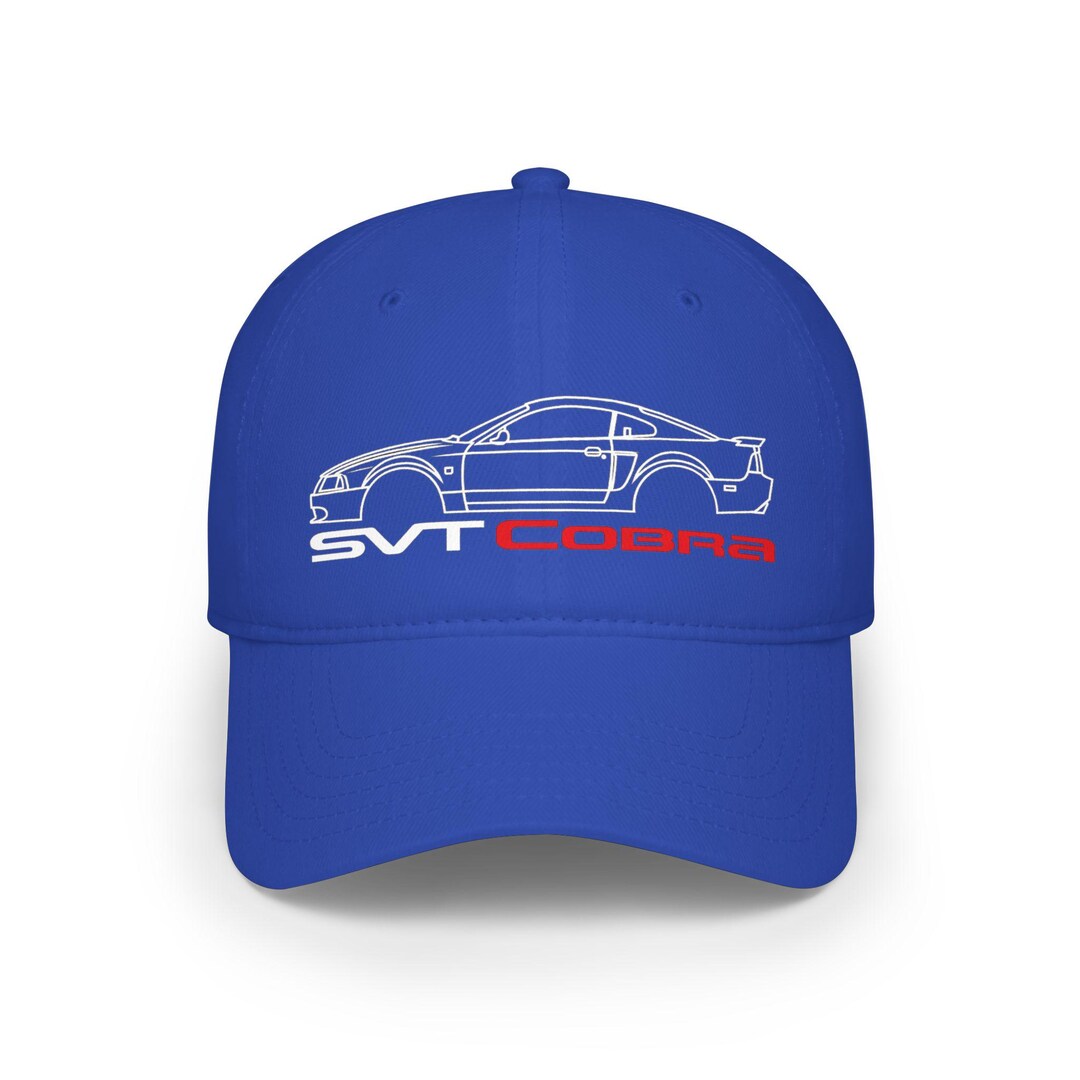 SVT Cobra Hat | 2003 Mustang Outline Cap | Performance Car Enthusiast ...