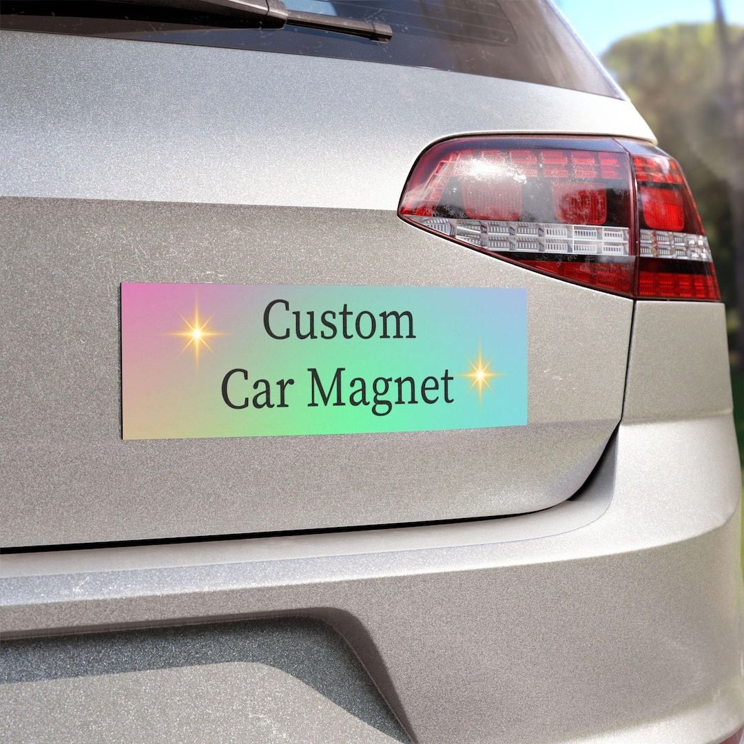 Personalized Car Magnets Magnet for Cars Custom Car Magnet Vehicle ...