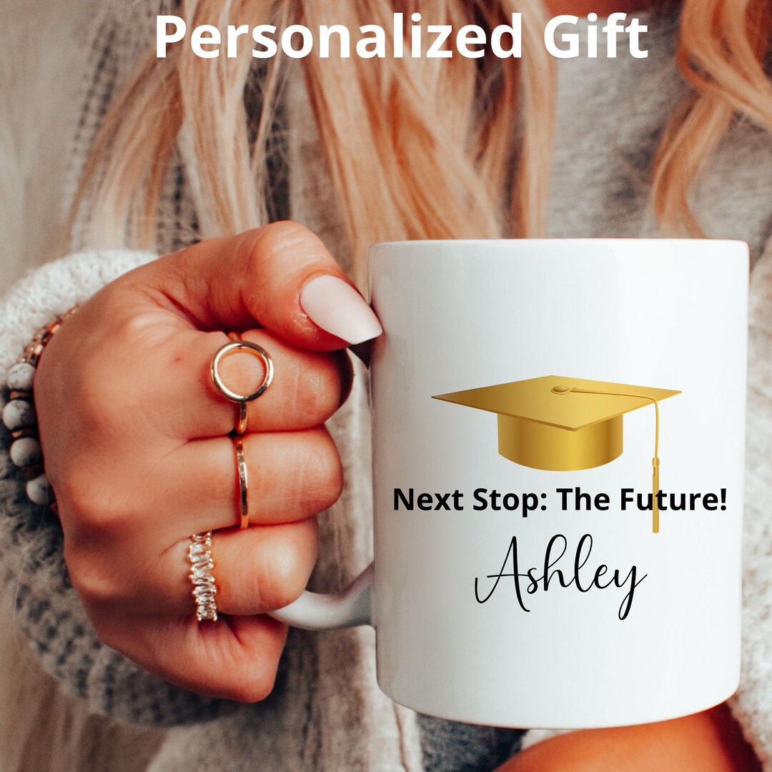 Personalized Graduation Name Mug Custom Senior Graduate Cup High School ...