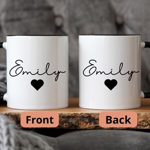 Personalized Mug, Custom Name Mug, Name Mug Personalized, Custom Coffee ...