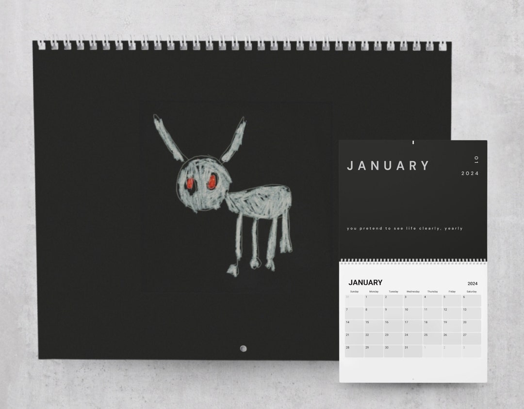 OVO DRAKE 2024 CALENDAR for All the Dogs - Etsy UK
