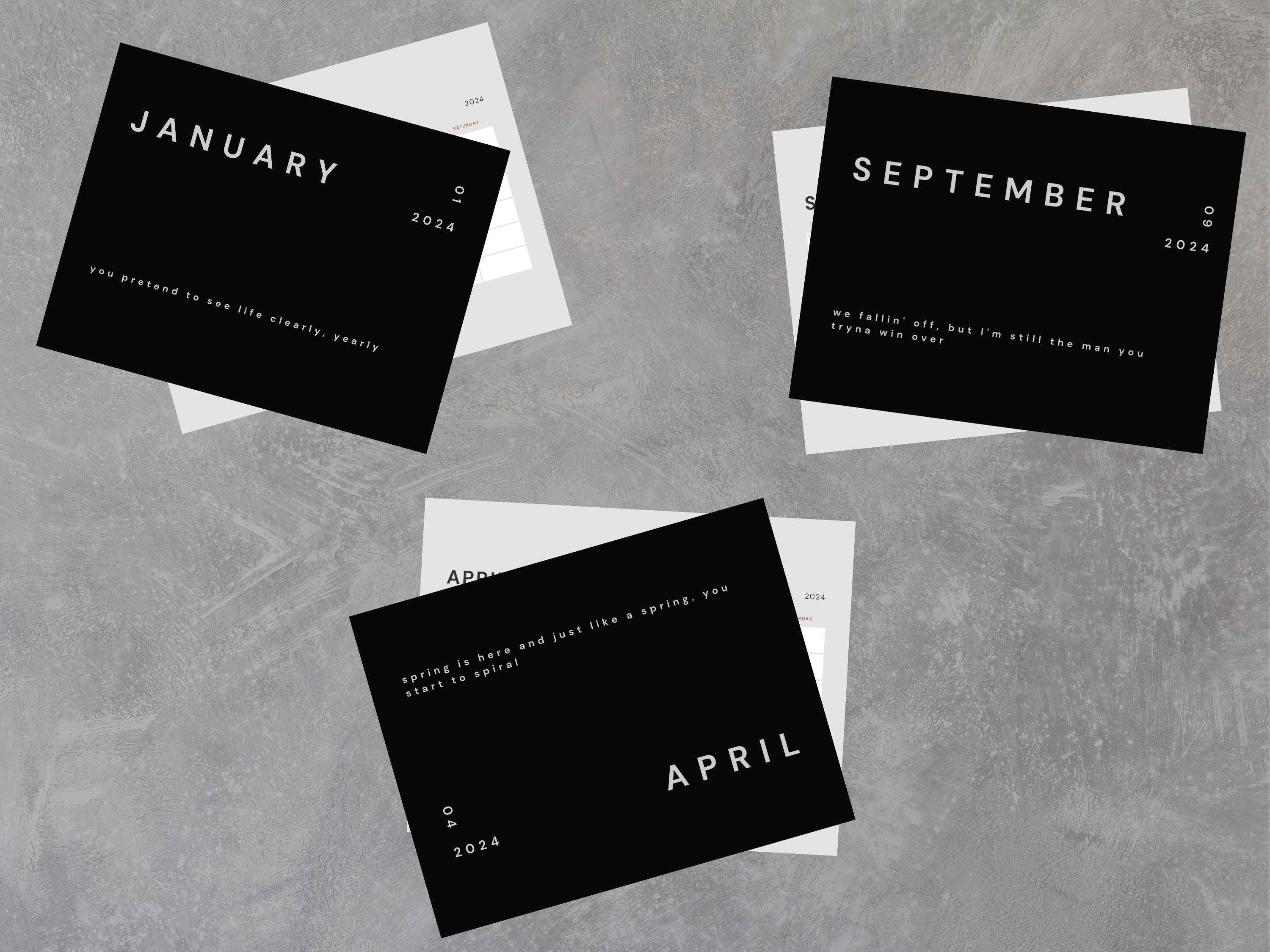 OVO DRAKE 2024 CALENDAR - for All the Dogs - Slime You Out - Digital ...