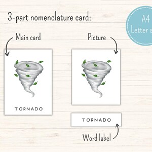 14 Weather Cards, Weather Flashcards, Toddler Weather Activity ...