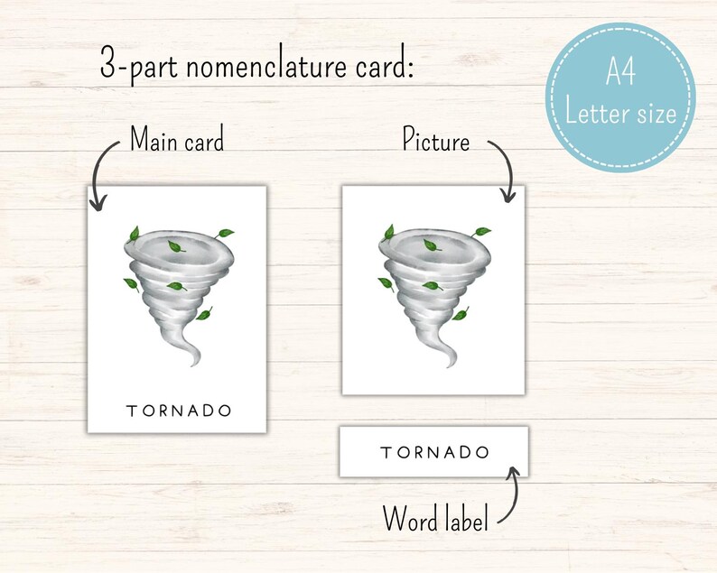 14 Weather Cards, Weather Flashcards, Toddler Weather Activity ...