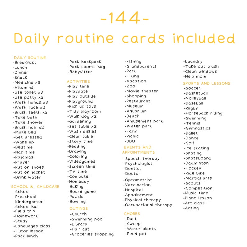 Editable Routine Flip Chart, Morning Routine, Bedtime Routine, Kids ...