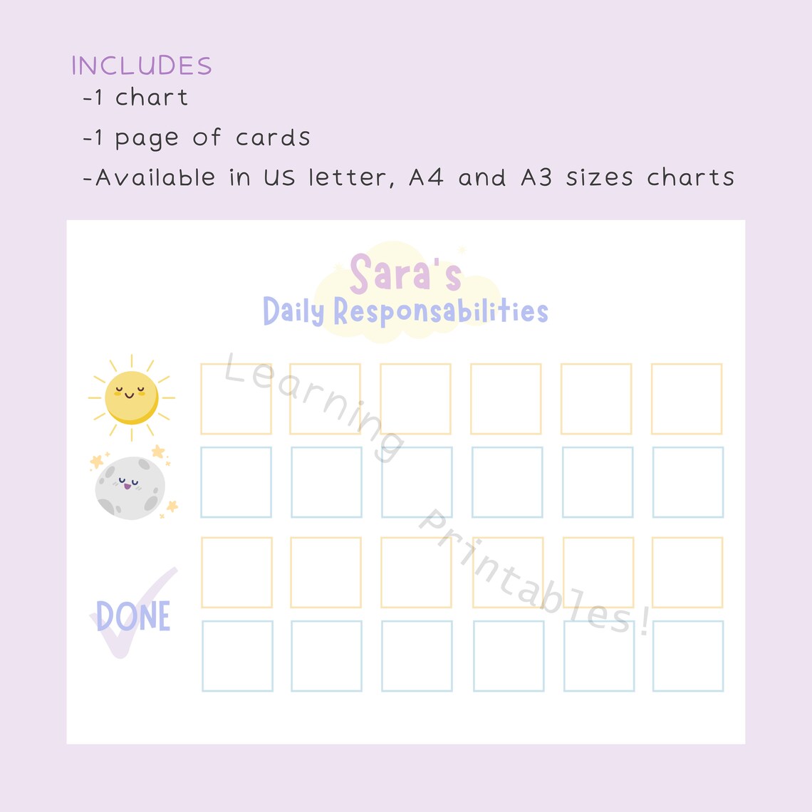 Editable Daily Routine Cards, Visual Schedule Kids, Kids Chore Chart ...