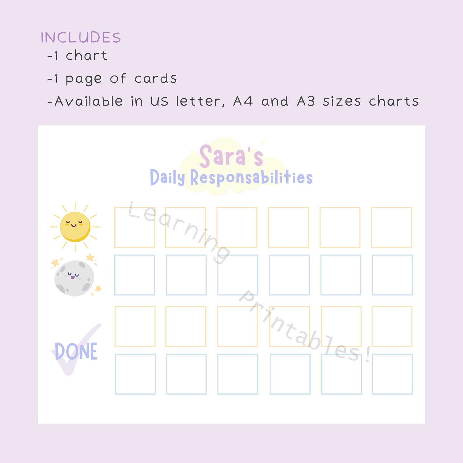 Editable Daily Routine Cards, Visual Schedule Kids, Kids Chore Chart ...