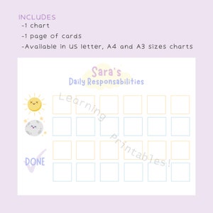 Editable Daily Routine Cards, Visual Schedule Kids, Kids Chore Chart ...