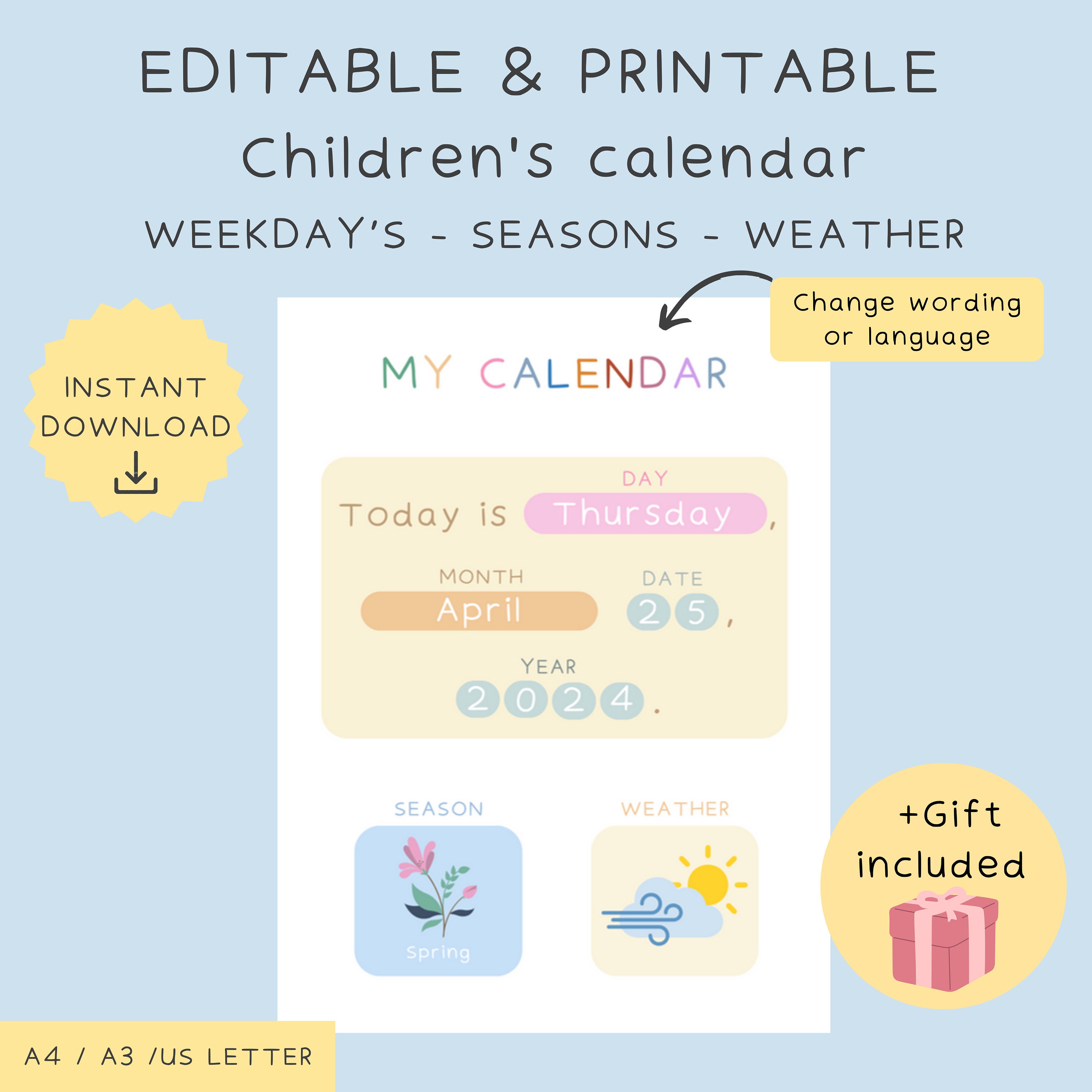 Morning Board, Weather Chart, Preschool Circle Time, Kids Daily ...