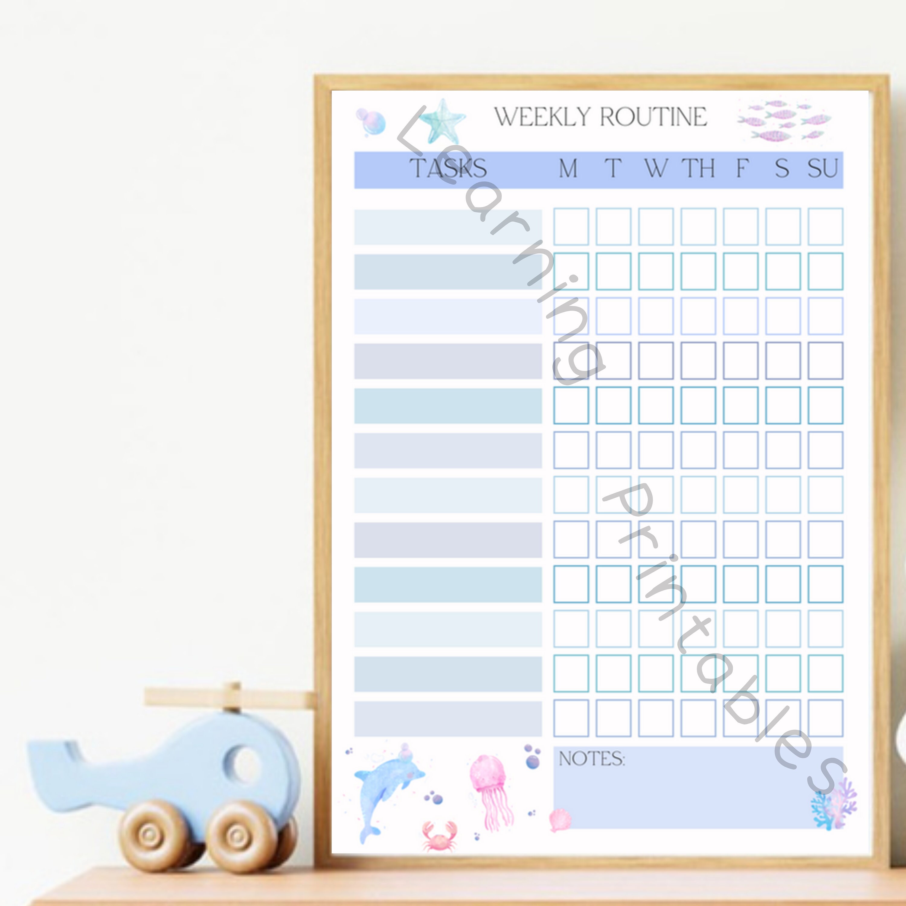 Daily Checklist, Daily Routine, Chore Chart, Chore Chart for Kids ...