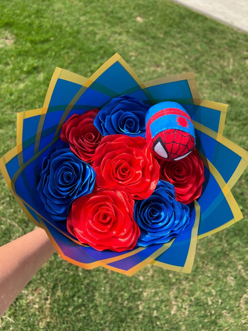 Spider-man Bouquet - Etsy