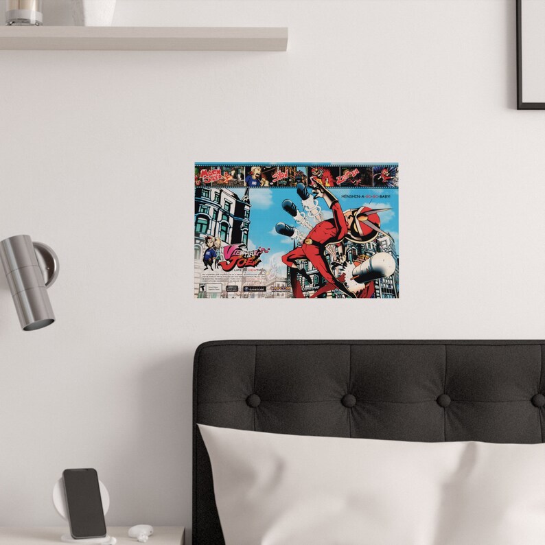 Viewtiful Joe Video Game Poster Ad 18x12, Old School Retro Gaming Print ...