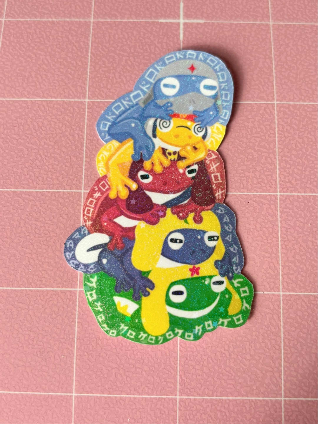 Sgt Frog Platoon Stack Sticker - Etsy