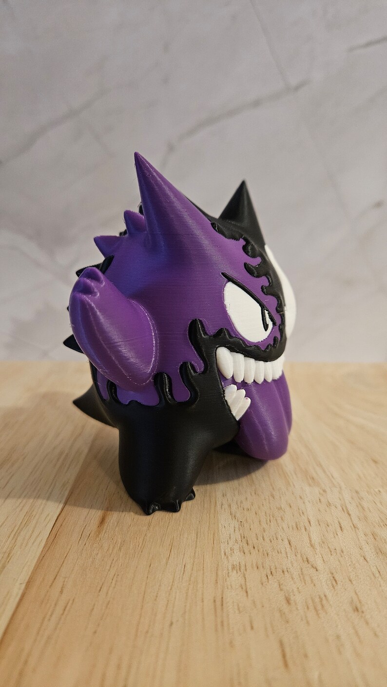 Venom Pokemon 3D Printed Gengar Charmander Squirtle Bulbasaur - Etsy