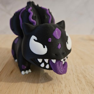 Venom Pokemon 3D Printed | Gengar Charmander Squirtle Bulbasaur - Etsy