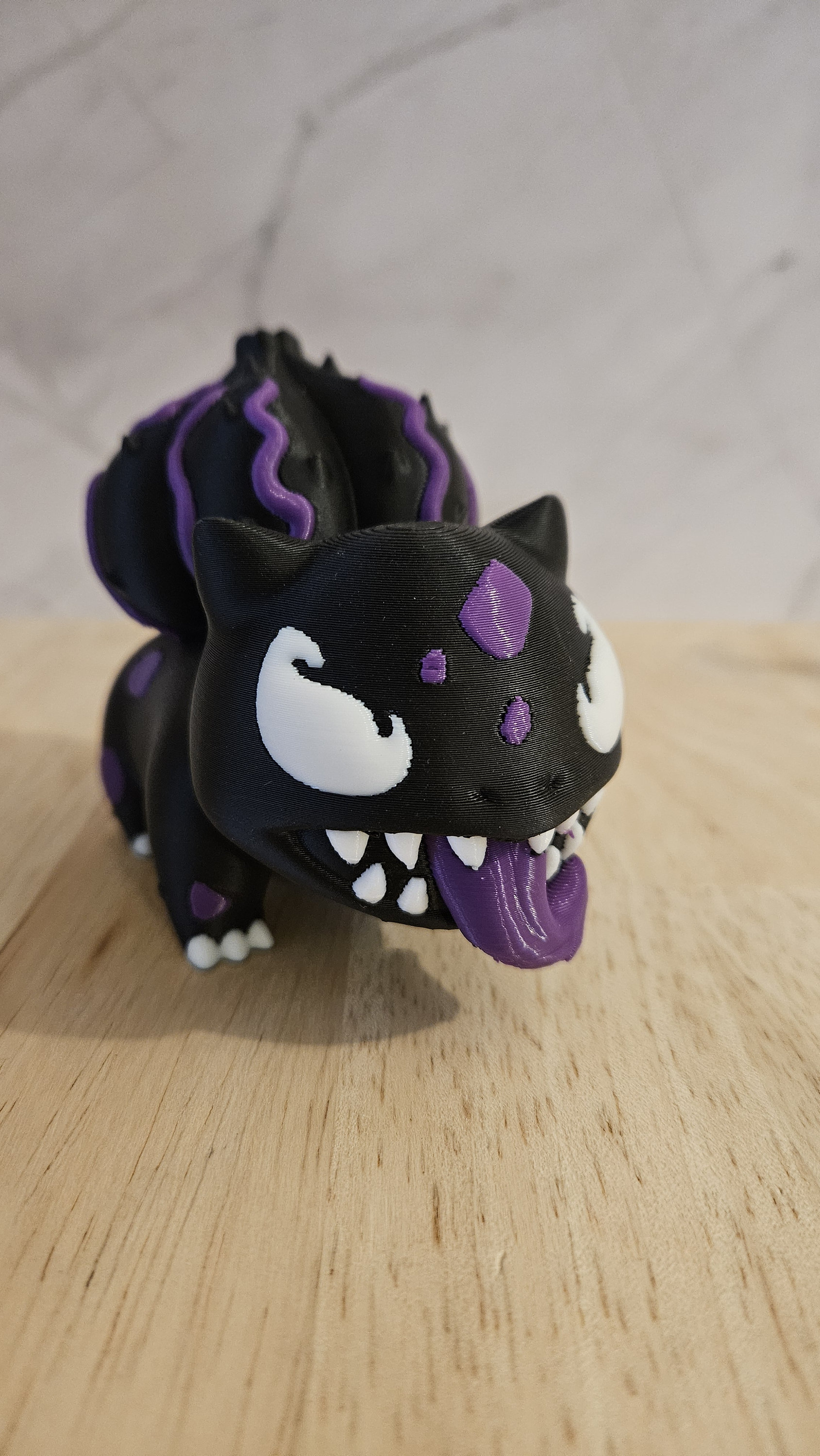 Venom Pokemon 3D Printed Gengar Charmander Squirtle Bulbasaur - Etsy
