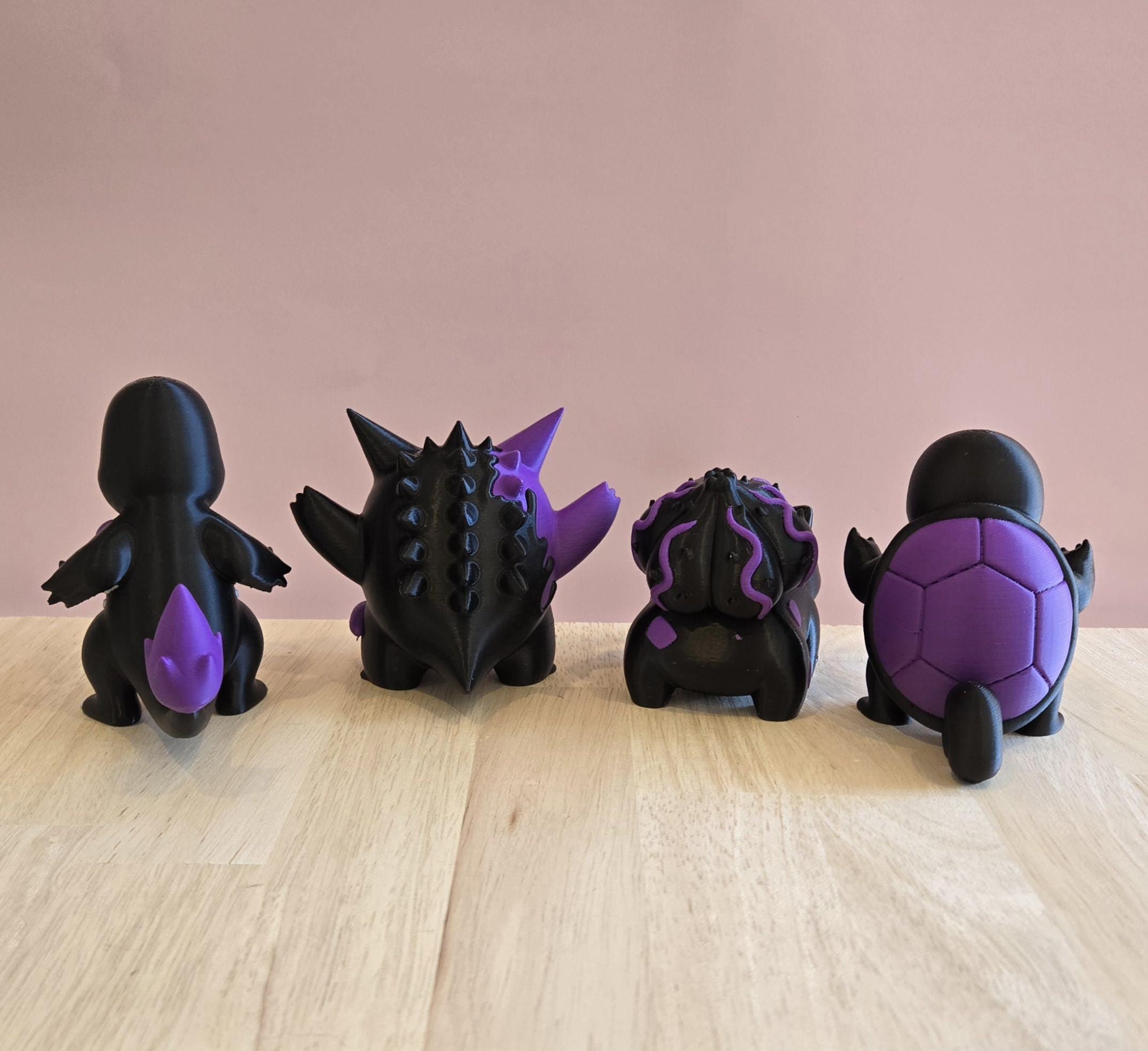Venom Pokemon 3D Printed | Gengar Charmander Squirtle Bulbasaur - Etsy