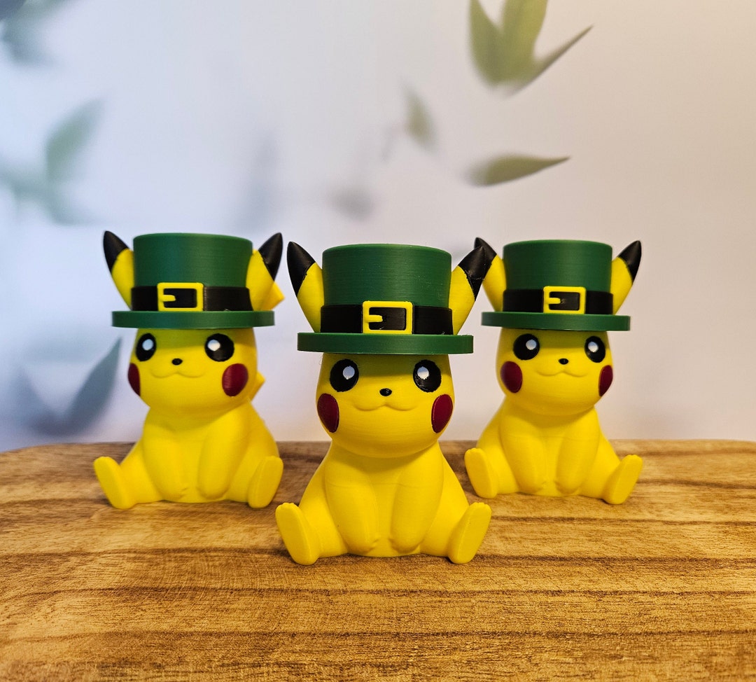 Pikachu Saint Patrick's Day St. Paddy Pikachu - Etsy