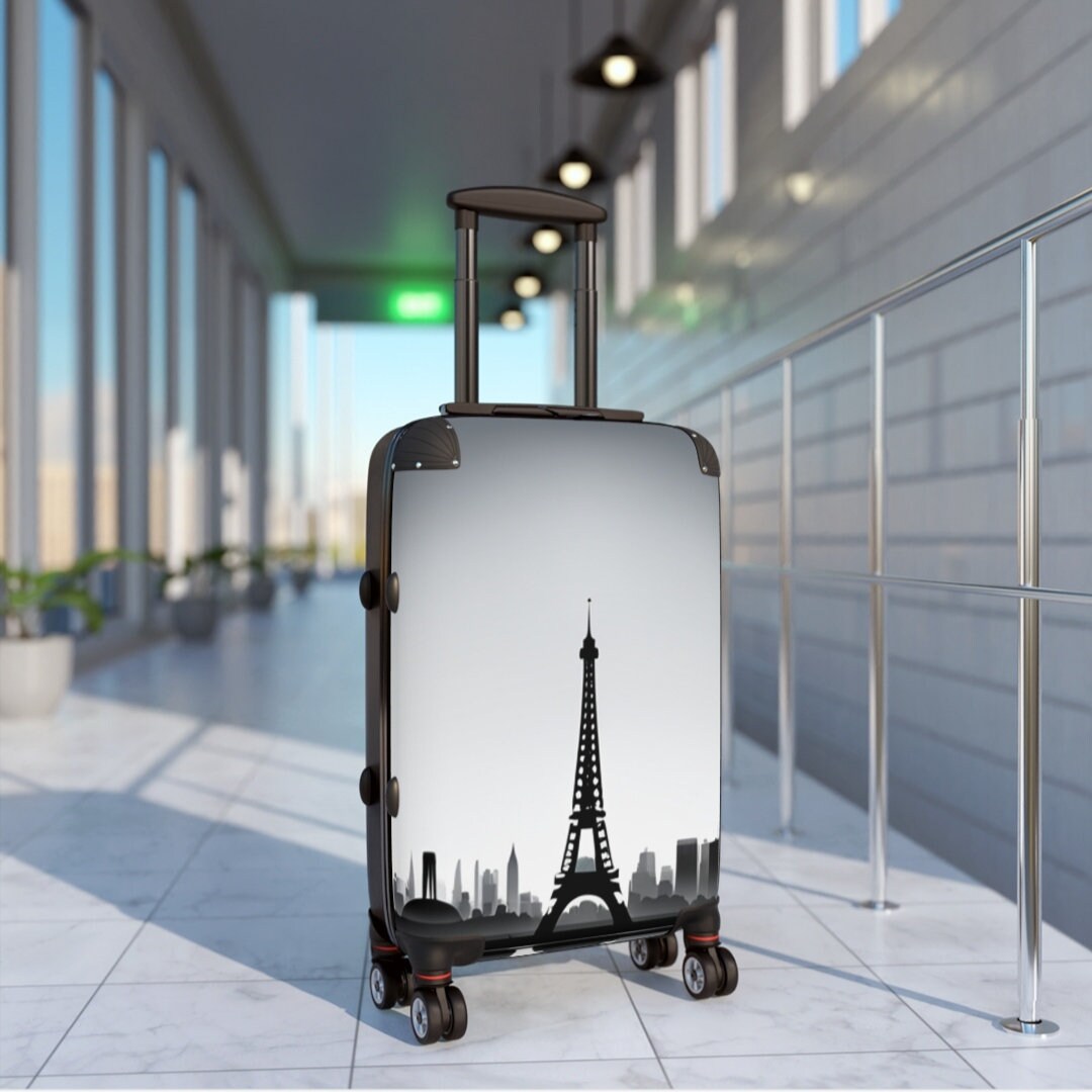 Hard Shell Travel Suitcase Built-in Lock 360 Swivel Wheels3 Sizeseiffel ...