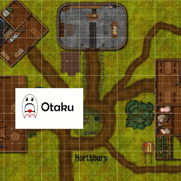 Dnd World Map Forest - Etsy