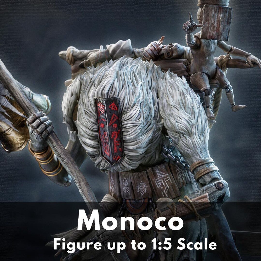 Monoco Figure, Clair Obscur Expedition 33 Figure up to 1:5 522 Mm, 16K ...