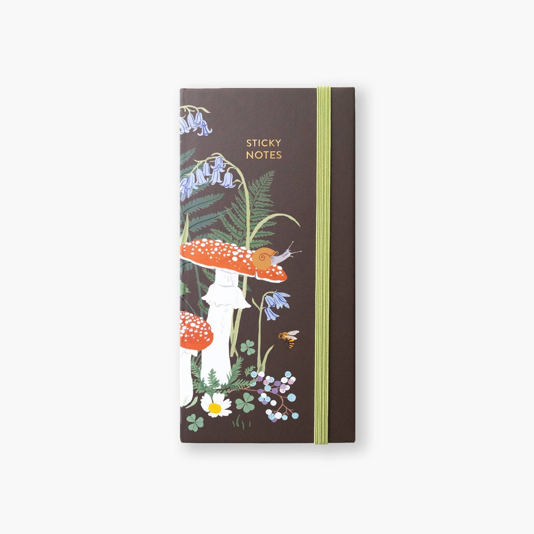 Botanica Woodland Sticky Notes and Note Pad Booklet Stationery Gifts ...