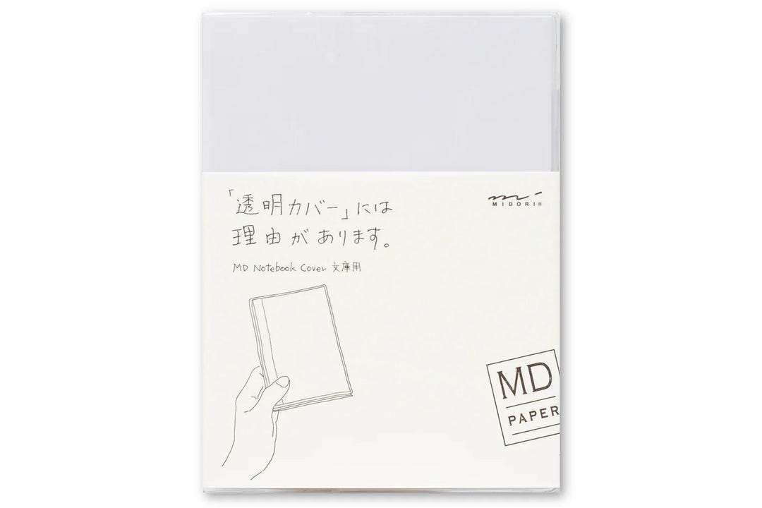 MIDORI - (A6) CLEAR COVER for Journals and Planners | Notebook, Md ...