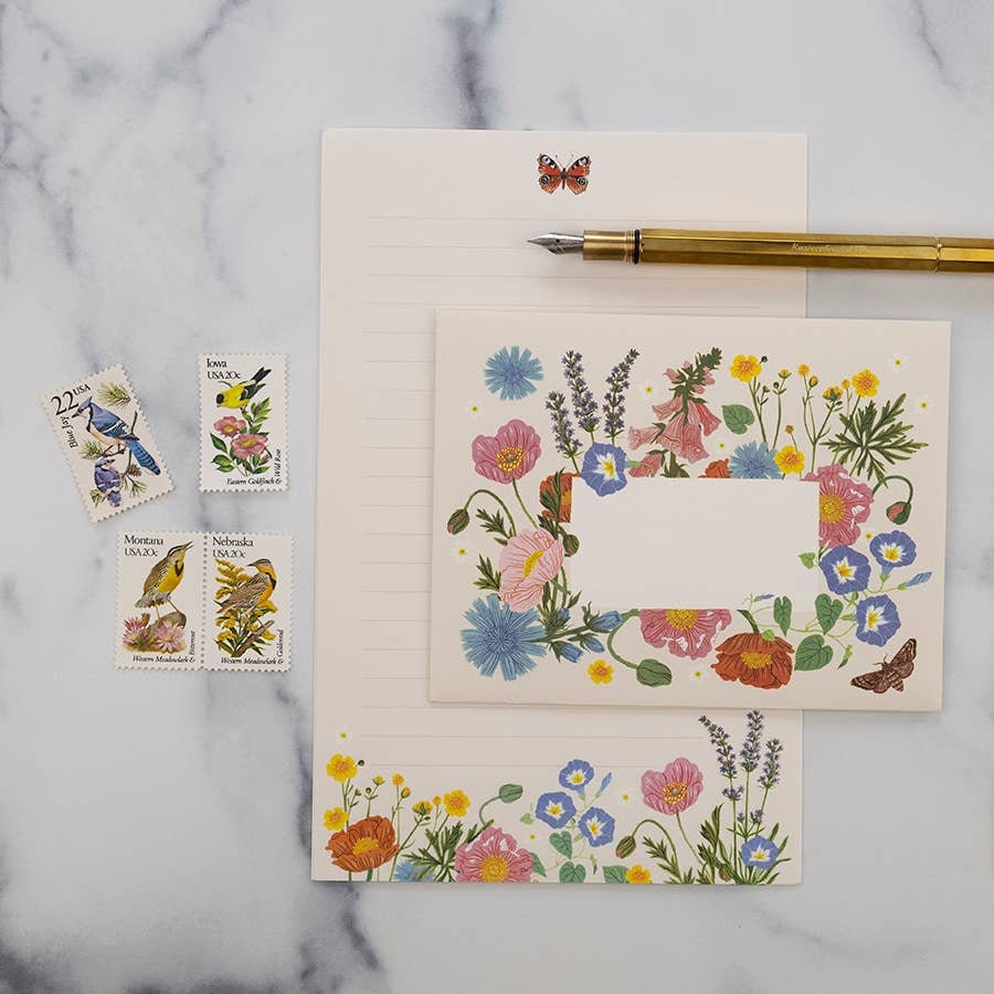PRAIRIE GARDEN LETTER Set by Botanica Paper Co | Nature, Gardening ...