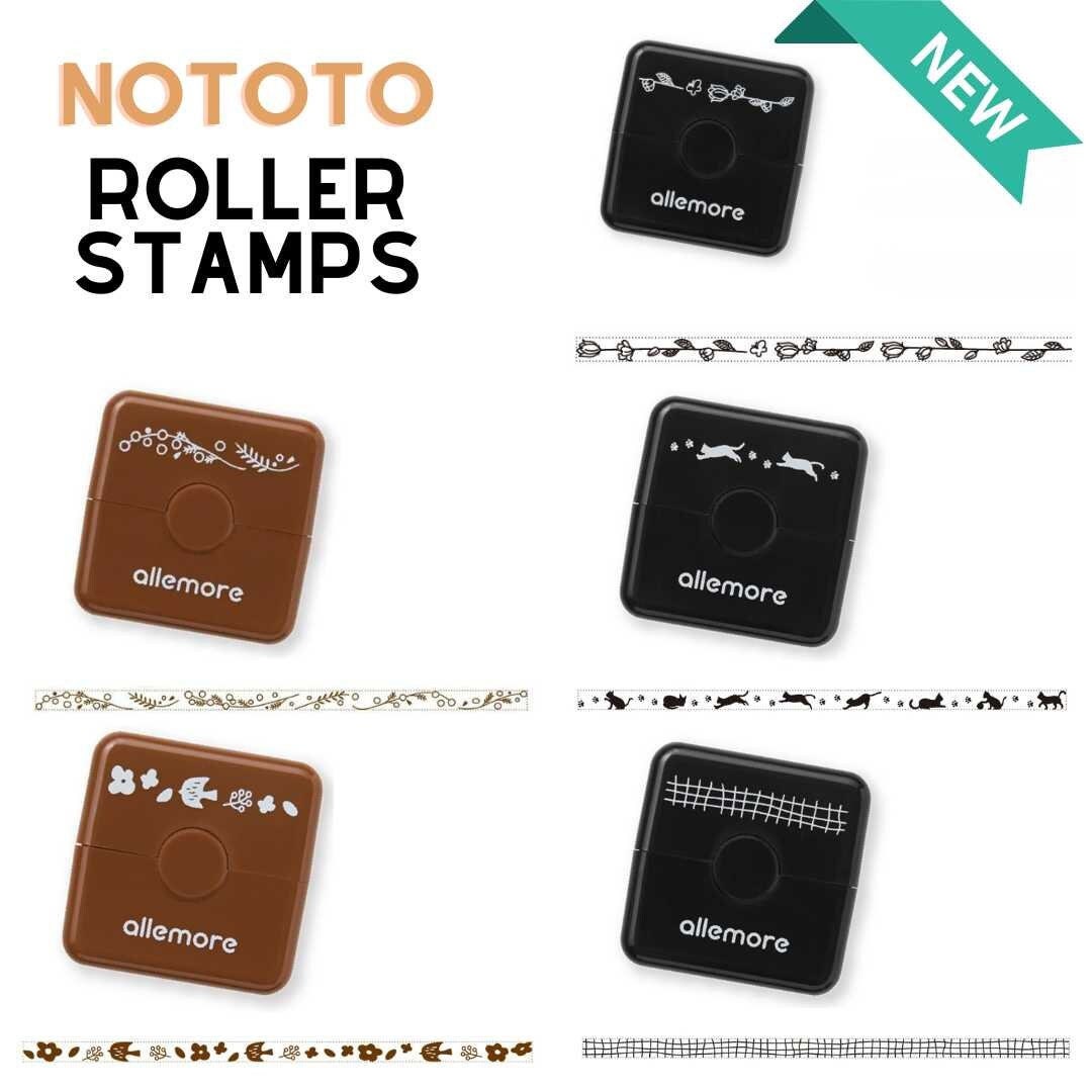 NEW Nototo Roller Stamps - Portable Mini Stamps by Allemore ...
