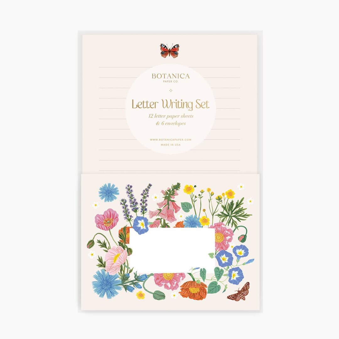 PRAIRIE GARDEN LETTER Set by Botanica Paper Co | Nature, Gardening ...