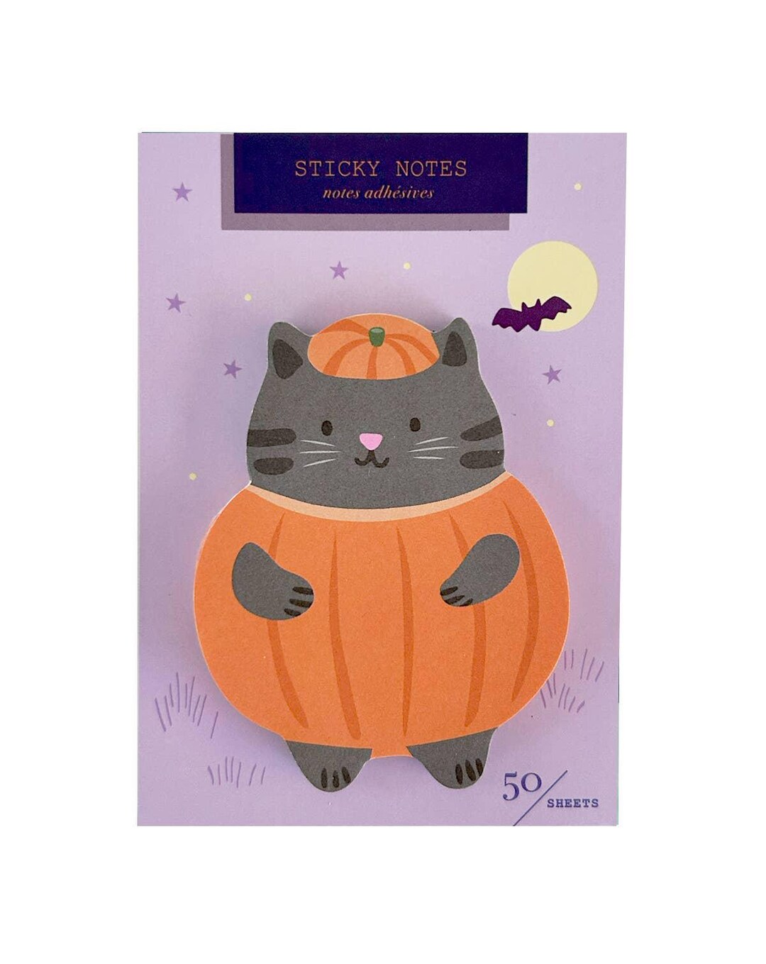 PUMPKIN CAT HALLOWEEN Sticky Notes (mini) by Girl of All Work | Animals ...