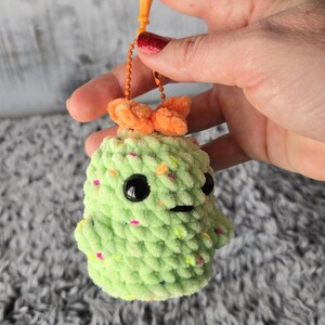 Ready to Ship - Tiny Cactus Plushie Keychain - Mini Cactus Stuffed ...