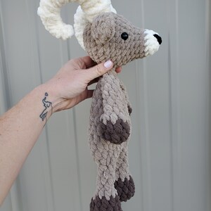 Made to Order Bighorn Sheep Snuggler Plush Ram Emotional Support Lovey ...