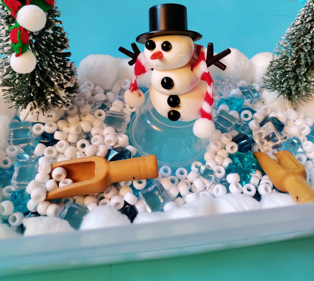 Do You Wanna Build A Snowman Sensory Bin - Etsy