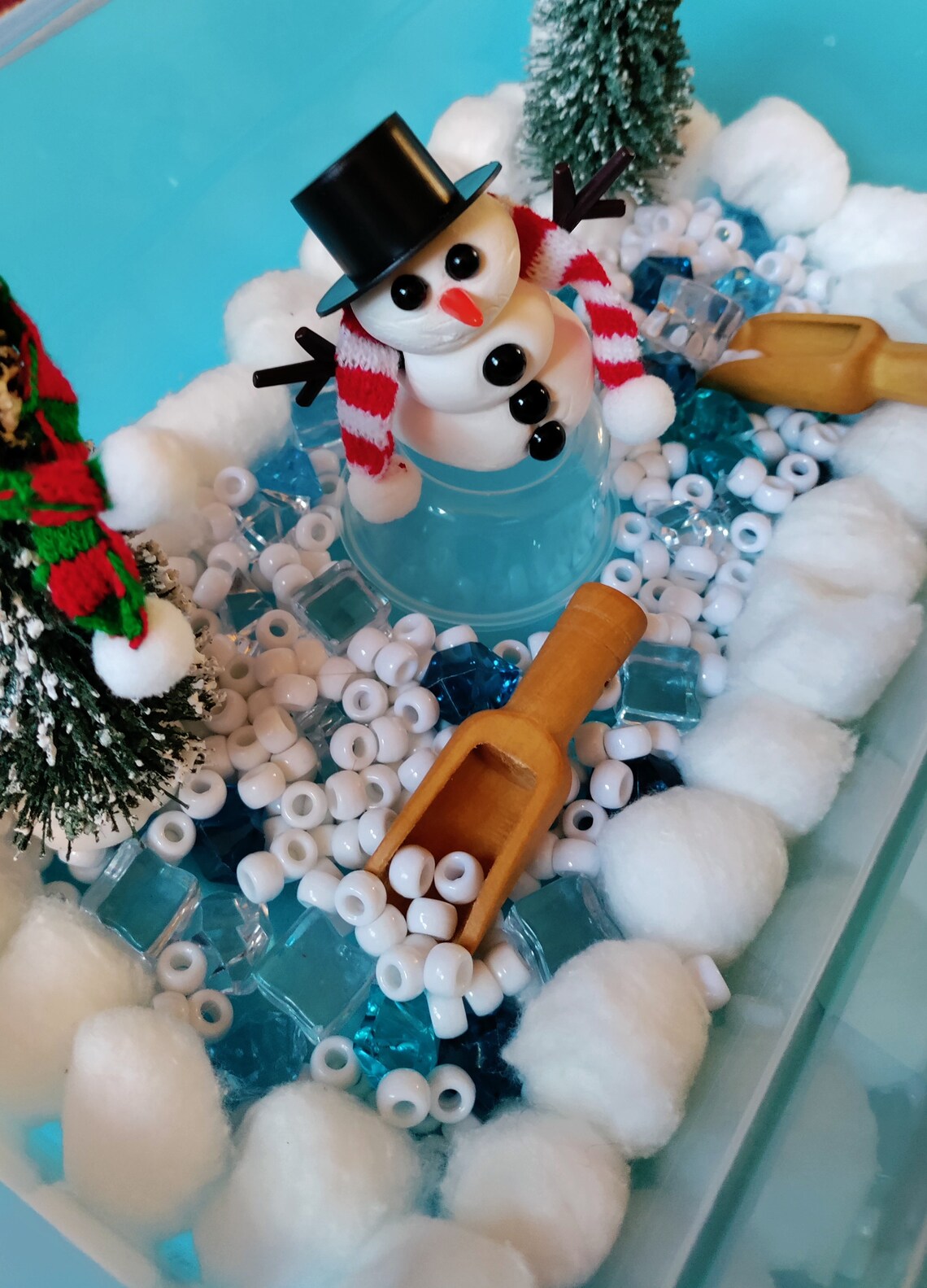 Do You Wanna Build A Snowman Sensory Bin - Etsy