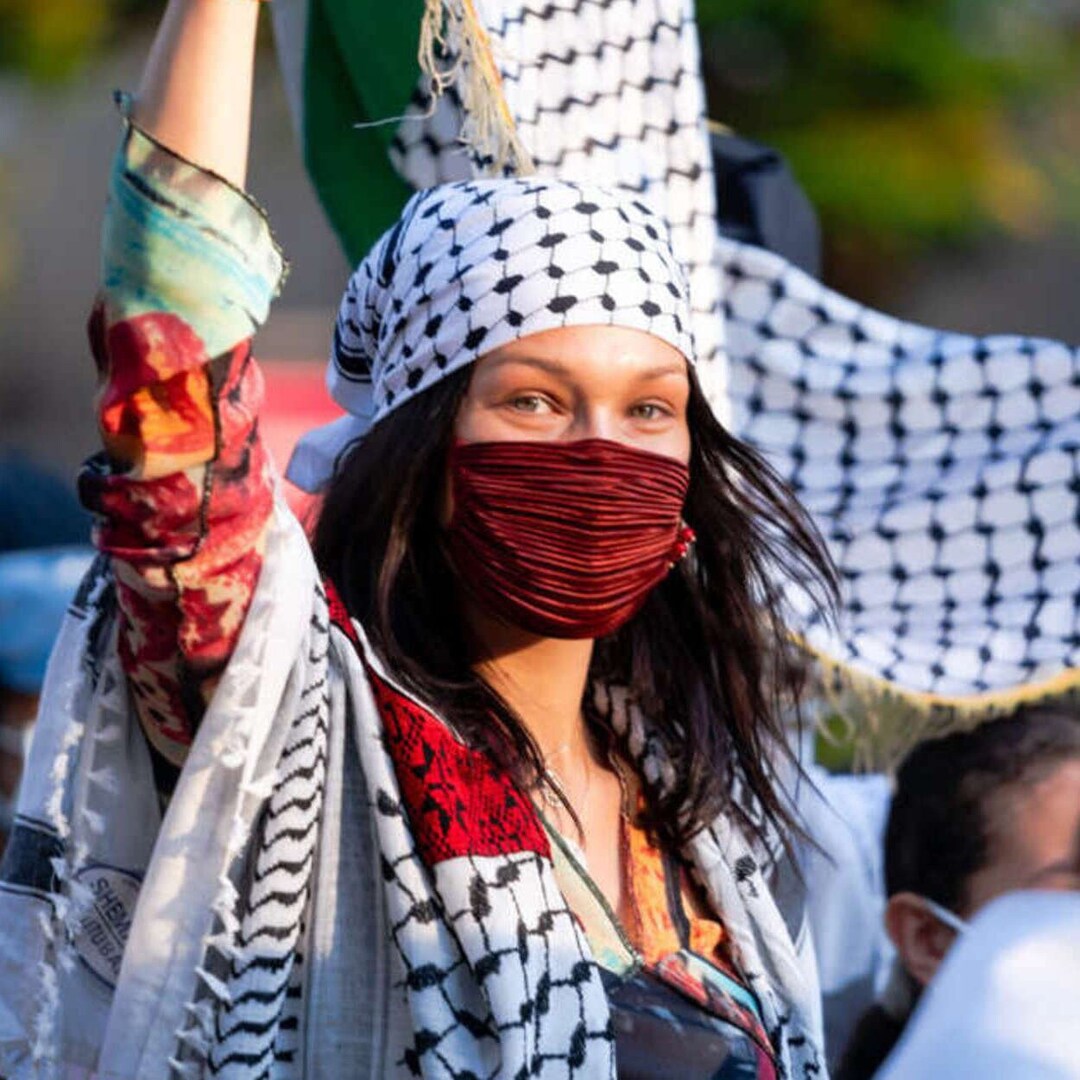 Keffiyeh Pattern Palestine Flag Scarf Shawl - Etsy