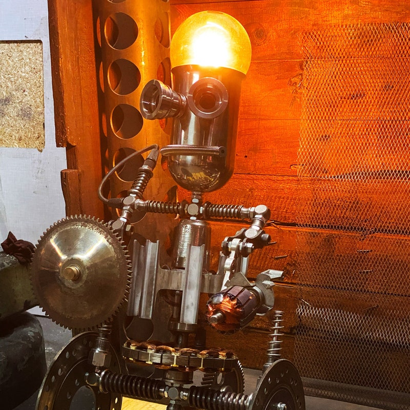Steampunk Lamp - Etsy