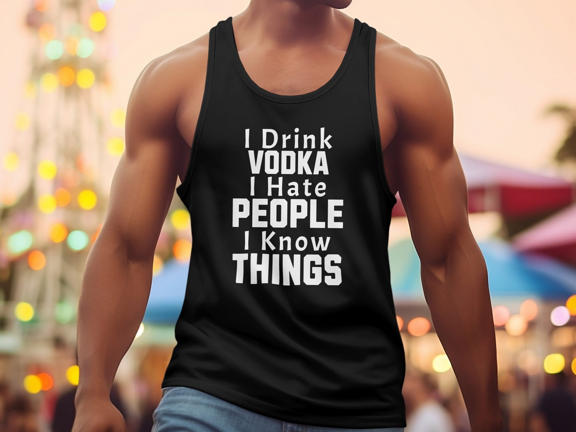 I Drink Vodka I Hate People I Know Things T-shirt, Funny Quote Tee ...
