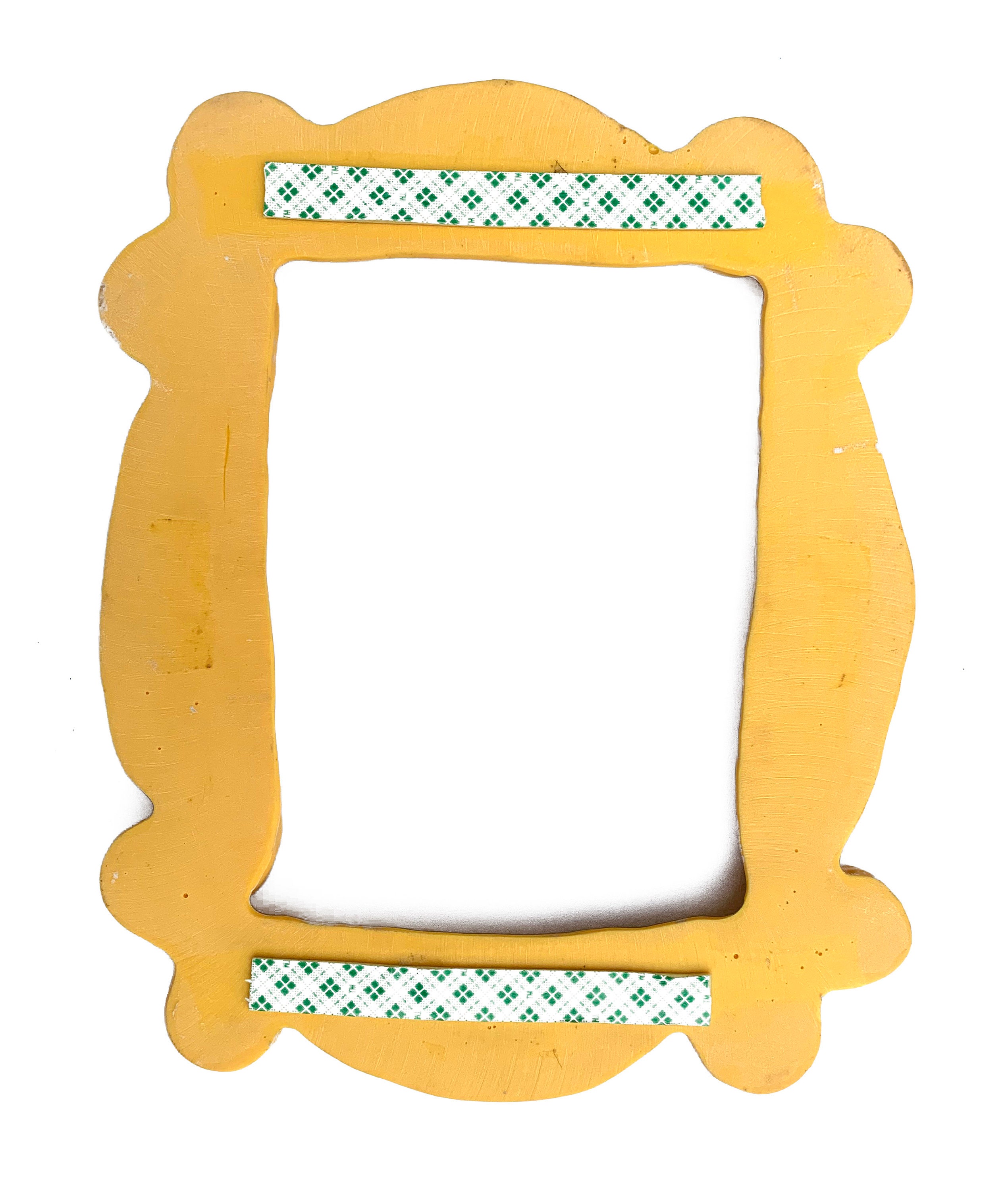 Friends Tv Show Monica's Door Peephole Yellow Picture Frame Memorabilia ...