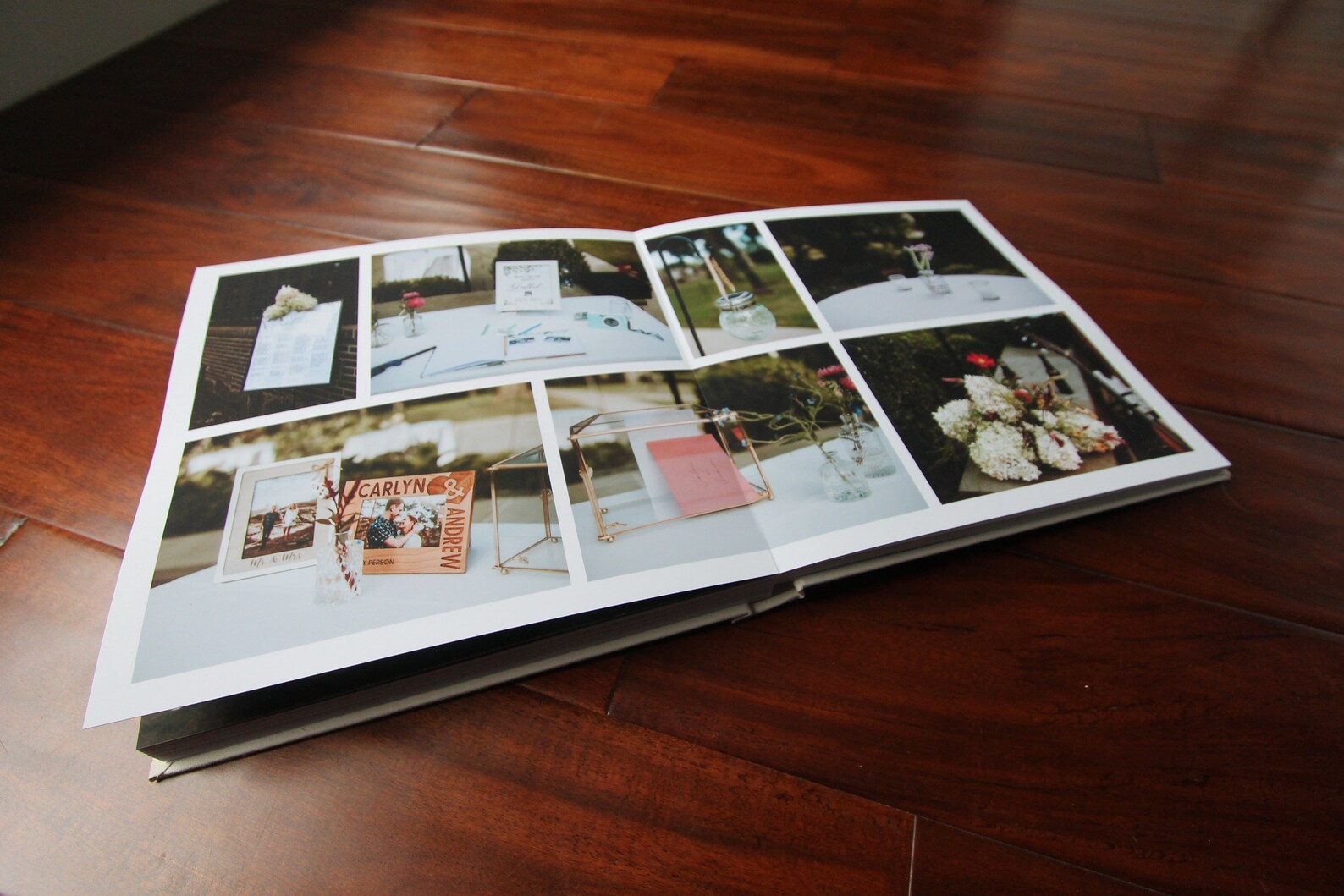 10x10 Photo Album Template - Classic Asymmetry Style - Instant Download ...