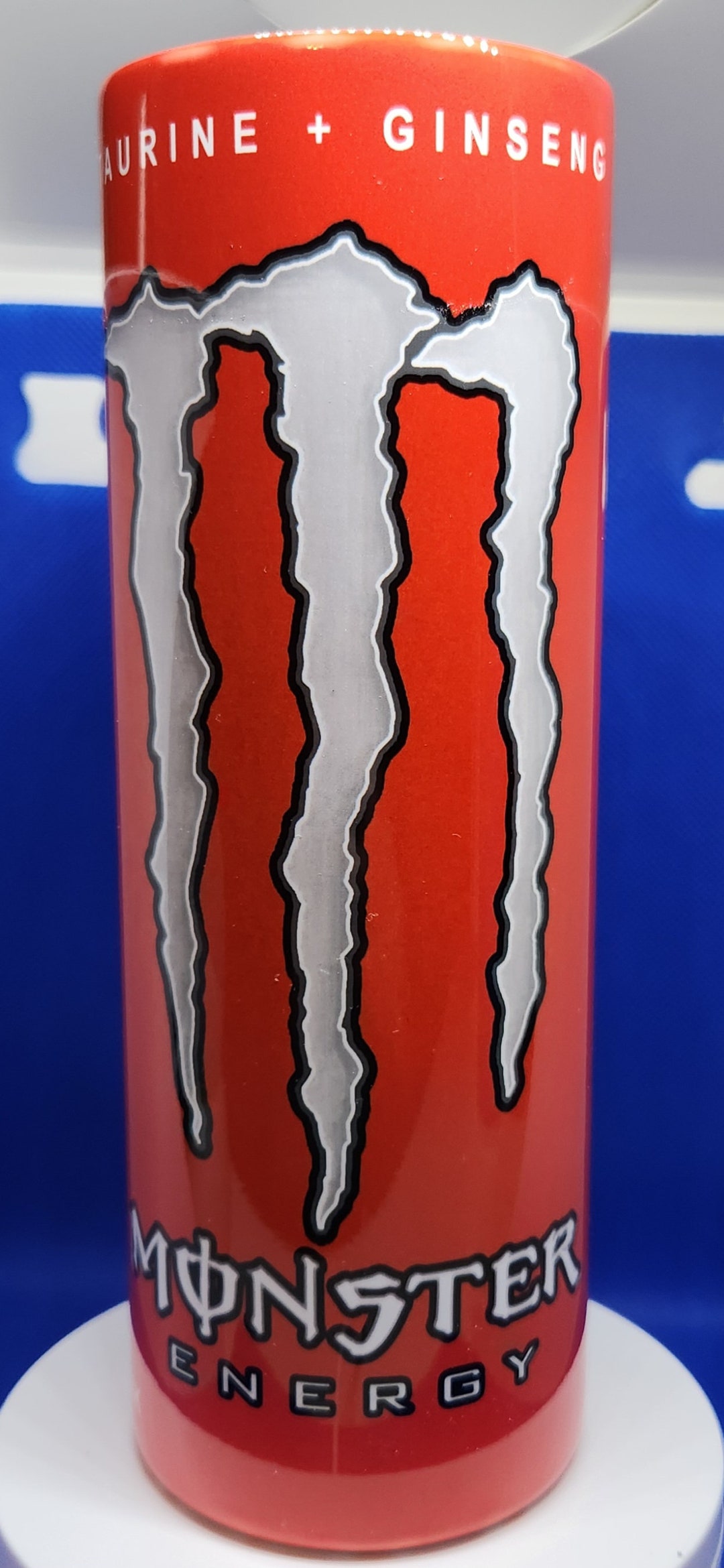 MONSTER Energy Drink Tumbler Red - Etsy