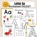 ABC Power Pack: Write, Trace & Learn the Alphabet Letters Aa Printable ...