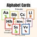 Alphabet Cards Printable: A to Z Educational Flashcards (PDF, PNG) - Etsy