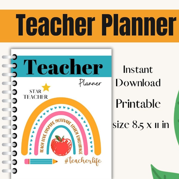 Psychologist Planner Printable Weekly Planner Educational Planner Print ...